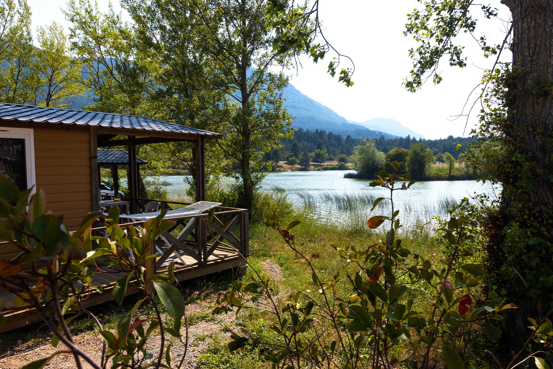 Location chalet Confort 4 personnes - Aude | Camping 4* Innature