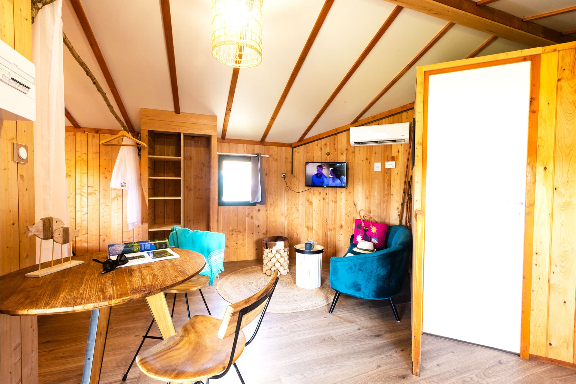 Location cabane 2 personnes - Aude | Camping 4* Innature