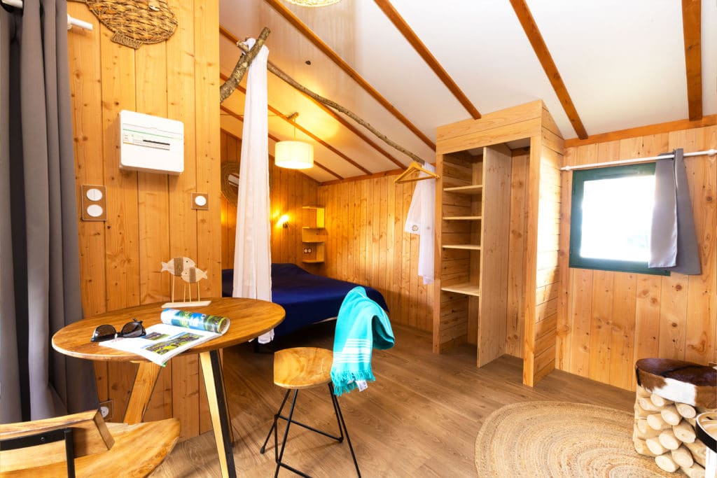 Location cabane 2 personnes - Aude | Camping 4* Innature